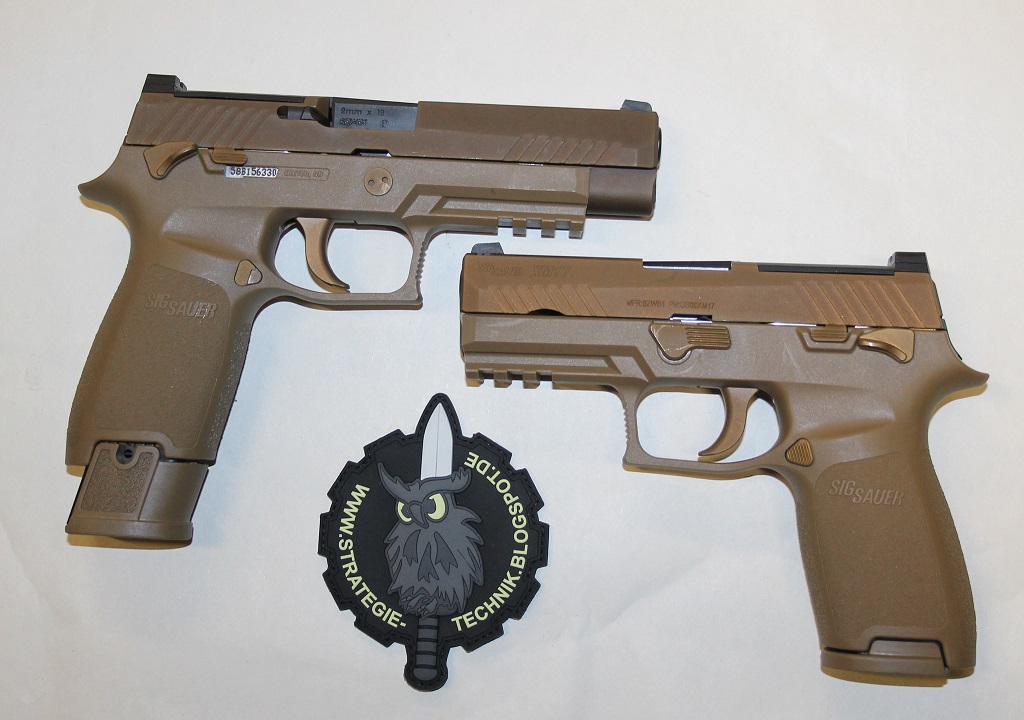 STRATEGIE & TECHNIK: Streiche X: SIG Sauer P320 MHS XM17 wird M17 ...