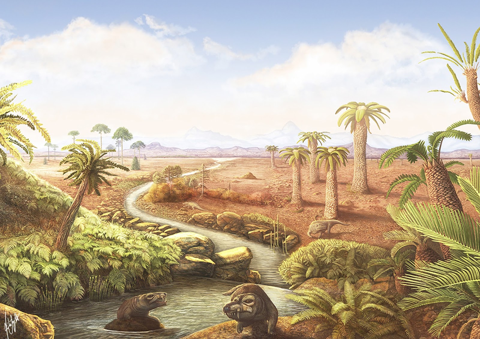 The South America's flora in Early Triassic - Victor Feijó