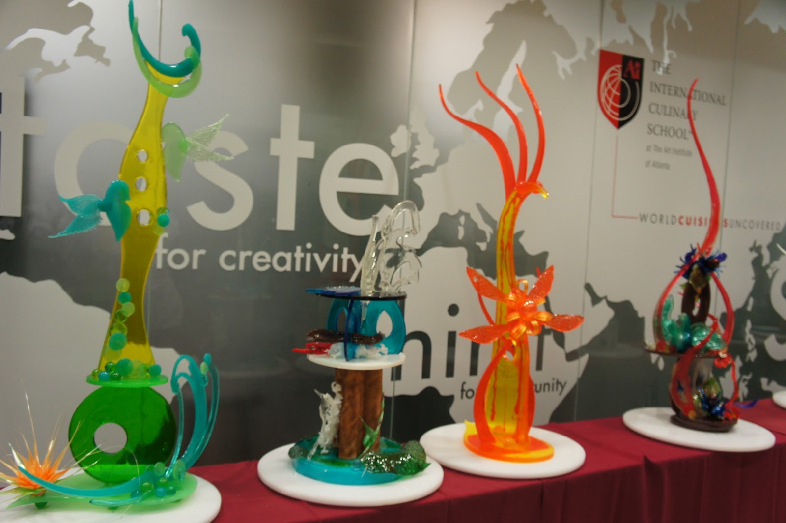 My Culinary Career...: Sugar Casting Competition: All the Showpieces on ...