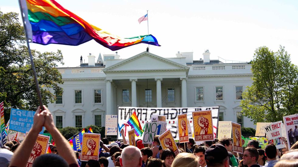 Ben Aquila's blog: Hundreds of thousands rally for LGBT rights at ...