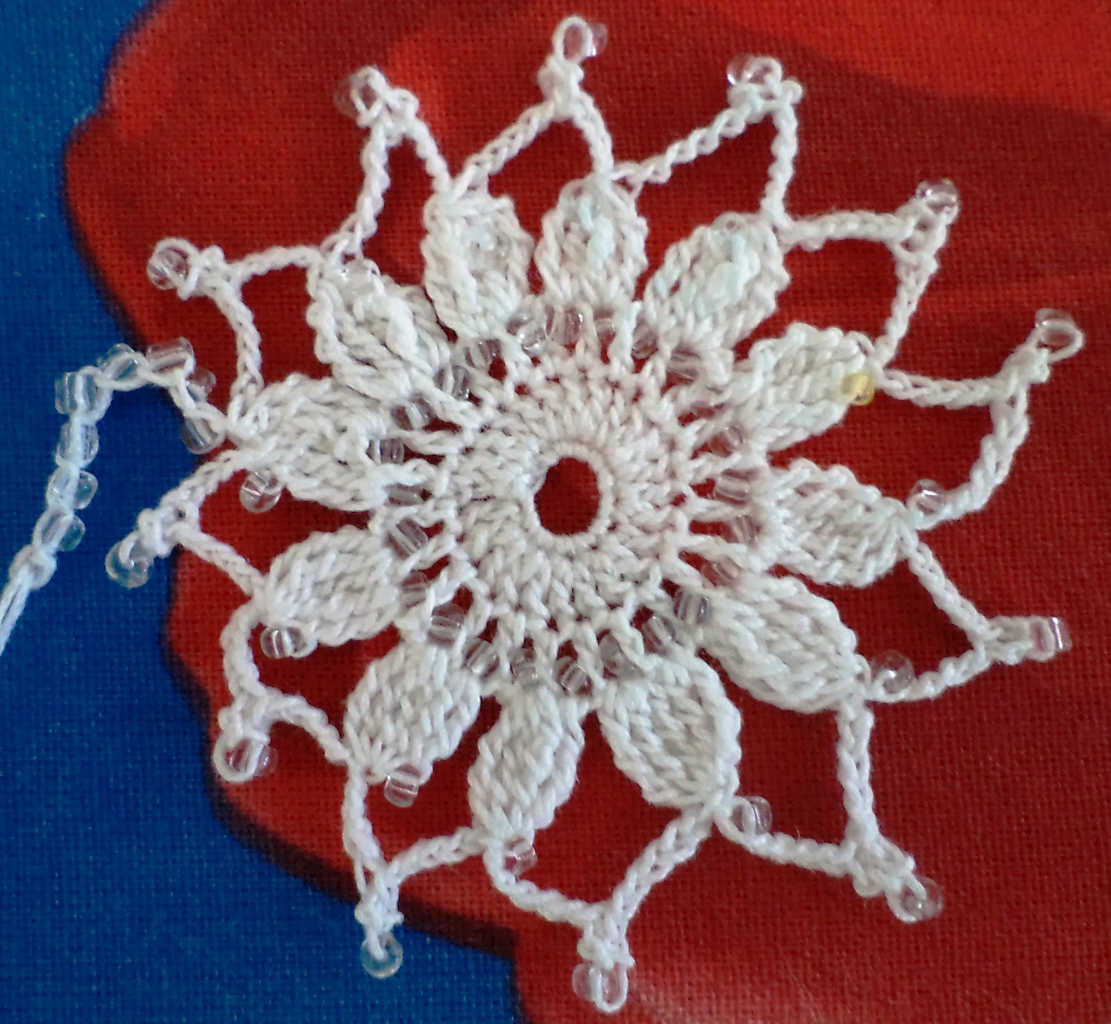 Produse handmade, super ieftine si de super calitate: Steluta 2 cu margele