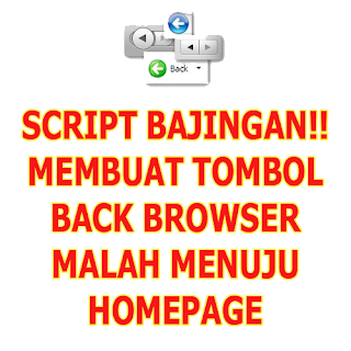 Cara Membuat Tombol Back di Browser menuju Homepage