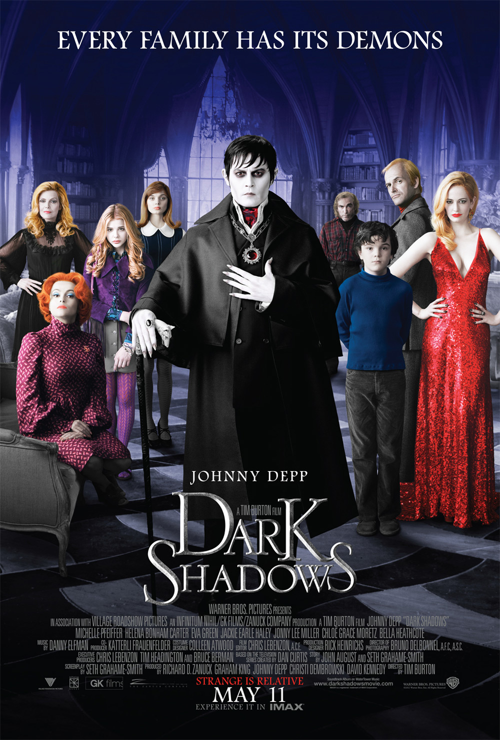Cine | Dark Shadows (Tim Burton) 2012 ~ El Final de la Historia