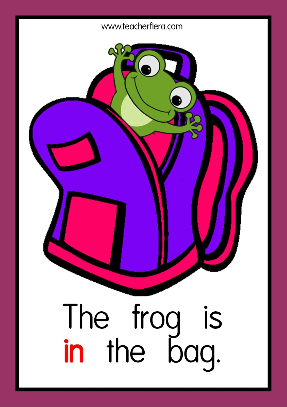 teacherfiera.com: PREPOSITIONS (IN, ON, UNDER)