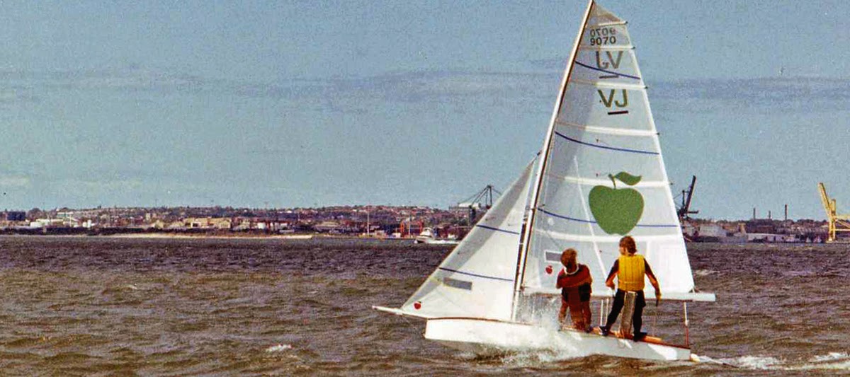 Earwigoagin: Header Photo: Australian Vee Jay Dinghy