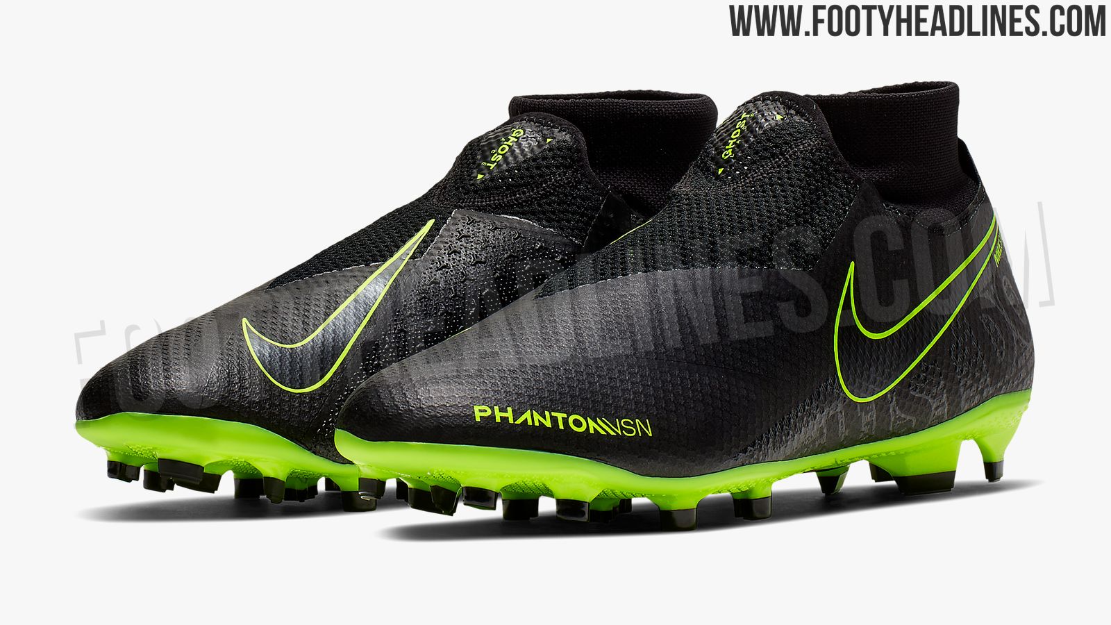 Black / Volt Nike Phantom Vision 2019-20 Boots Leaked - Footy Headlines