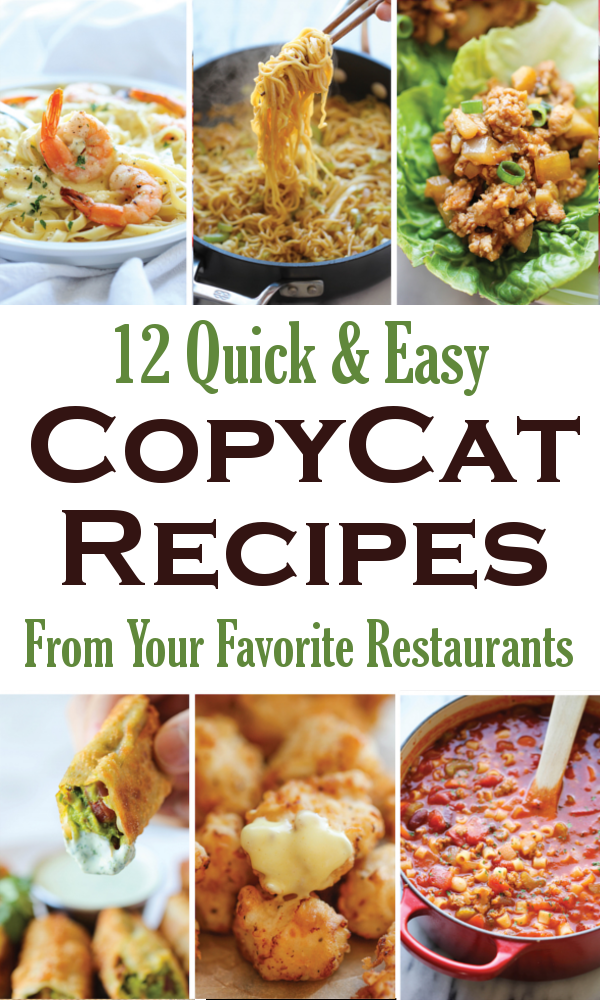 12 Quick & Easy Copycat Recipes | DIY home sweet home | Bloglovin’
