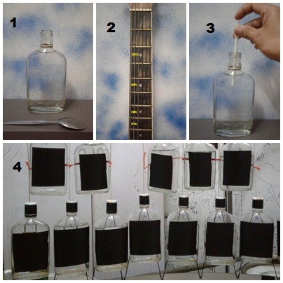 symphony semesta: CARA MEMBUAT ALAT MUSIK DARI BOTOL