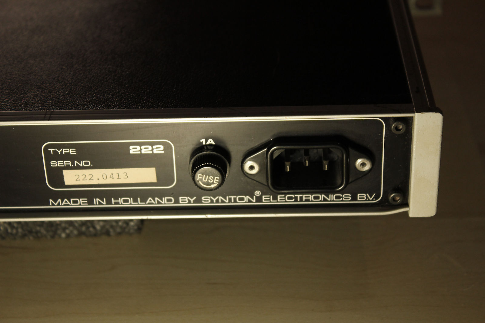 MATRIXSYNTH: Synton Syntovox 222 Analog Vocoder SN 222.0413