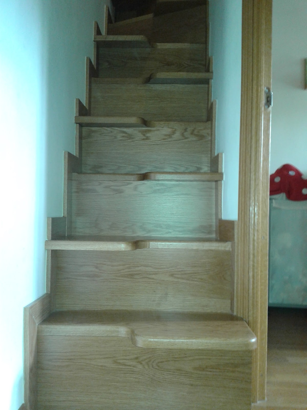 la ebanisteria de Alberto.: Escaler de paso alterno.