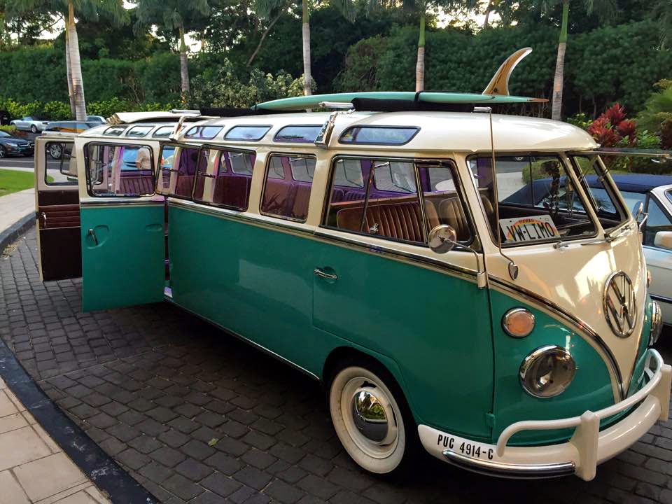 Just A Car Guy: VW bus limo on Maui... very very cool. Thanks Ben!