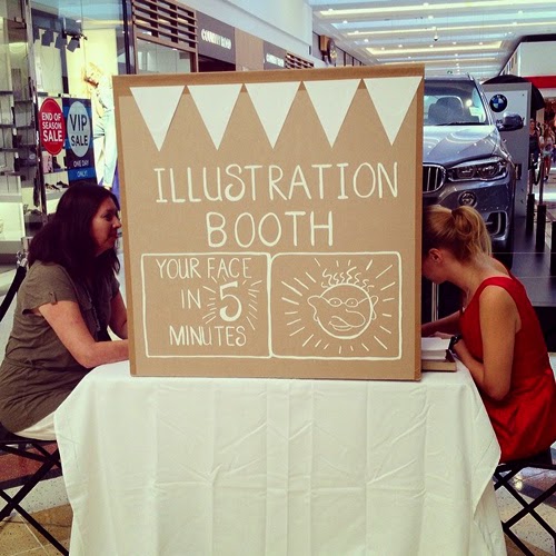 Anne Cobai :: design blog: Westfield Portrait Booth