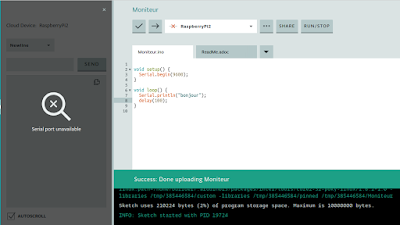 Électronique en amateur: Programmer un Raspberry Pi avec Arduino Create: suite...et fin!