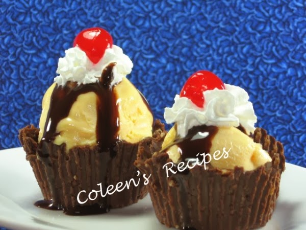 CHOCOLATE-PECAN ICE CREAM CUPS | RecipeSake