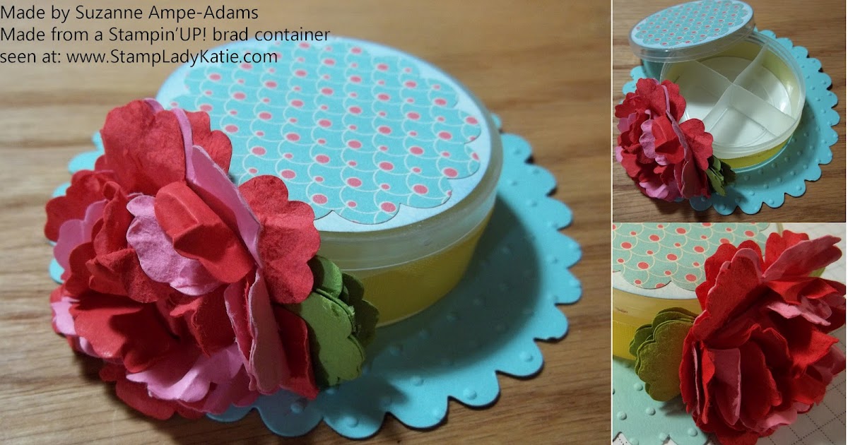 StampLadyKatie.com: Hat = Altered Brad Box