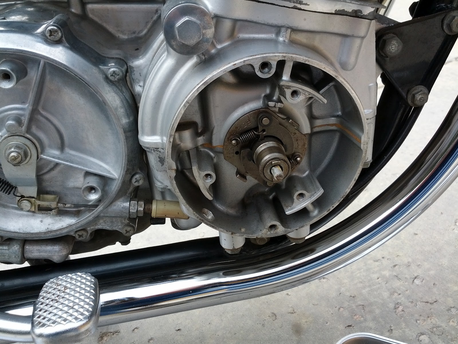 '77 HONDA CB750: Dynatek