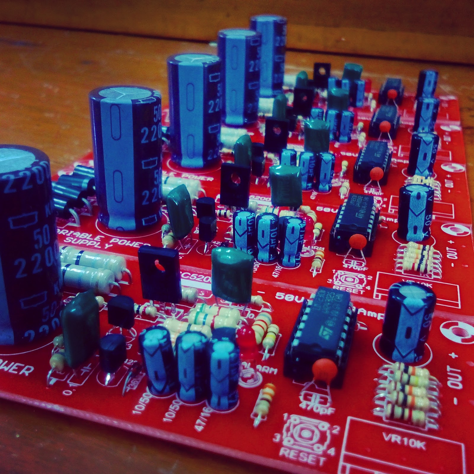 Power Supply Variable 0-50V 3A With Current Protection LM723 - Dicky B_Mz