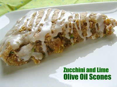 Meet Me in the Kitchen: Zucchini and Lime Olive Oil Scones
