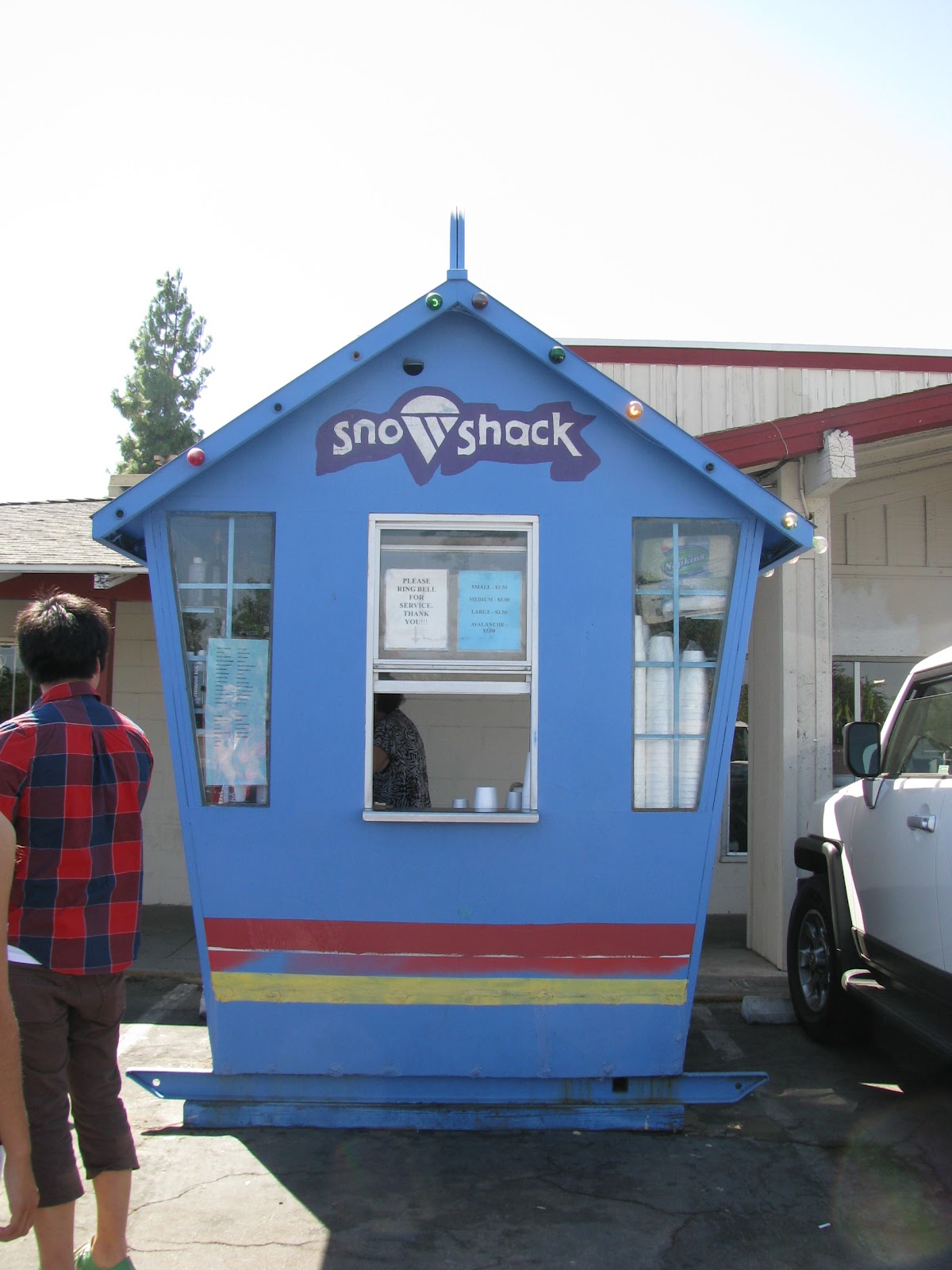 Corrie Food: Sno Shack - Clovis, CA