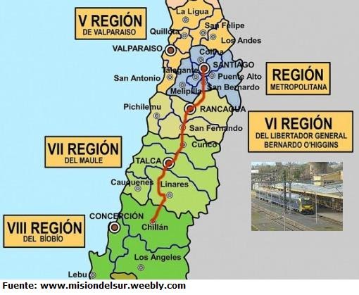 Mundo Rieles: Vuelve a circular el tren hacia el de sur de Chile.