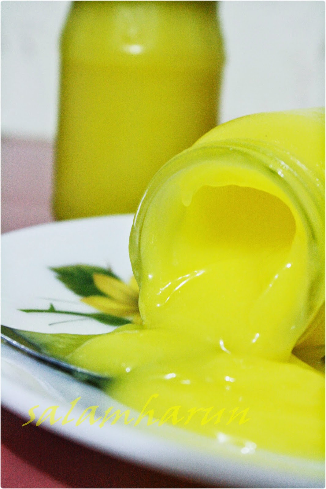 ( My Food My World): Lemon Curd (Lemon Filling/ Inti Perisa Lemon)