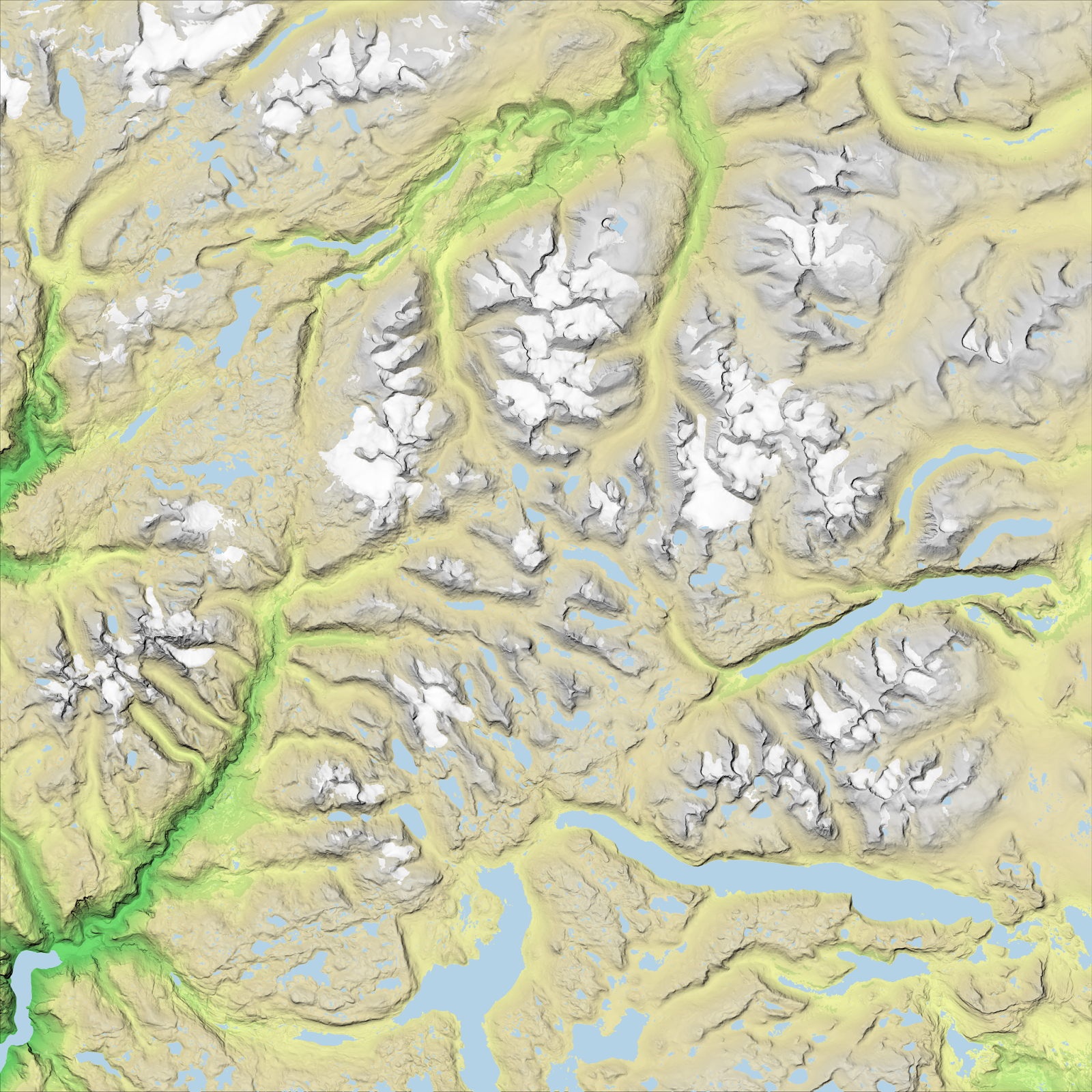 master maps: Textural terrains with three.js