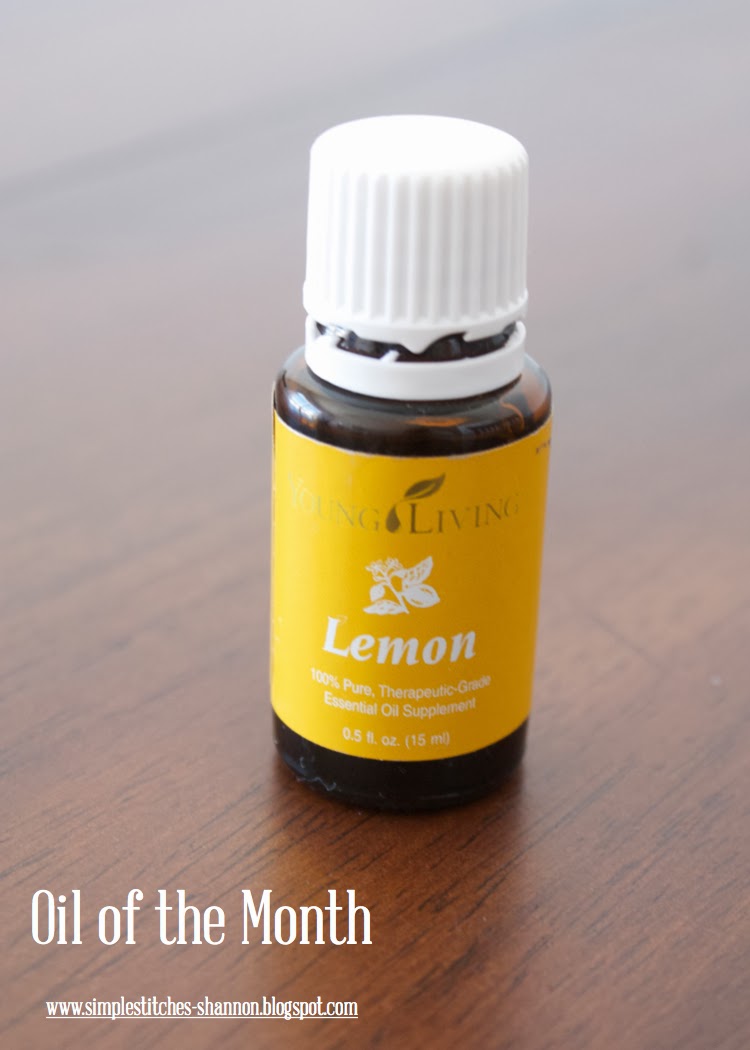 Simple Stitches by Shannon: Oil of the Month - Lemon