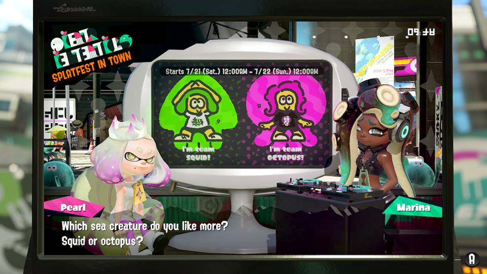 KoopaTV: The Splatfest Race War: Squid vs. Octopus