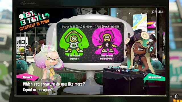 KoopaTV: The Splatfest Race War: Squid vs. Octopus