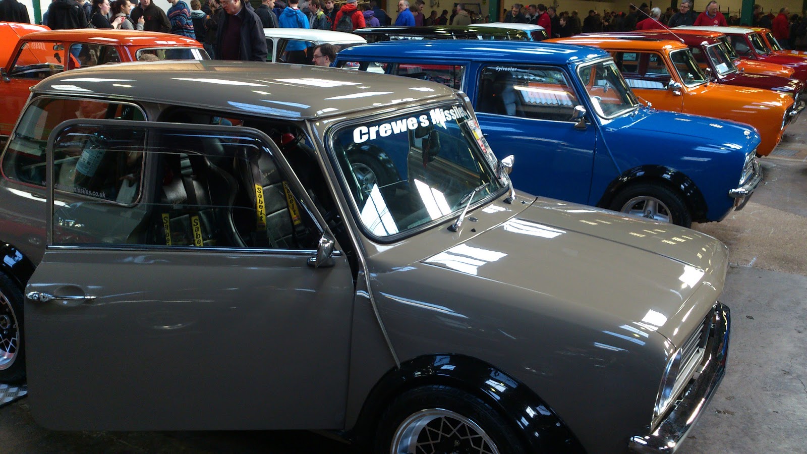 Life On Cars: British Mini Club Show 2013 at Bingley Hall, Staffordshire