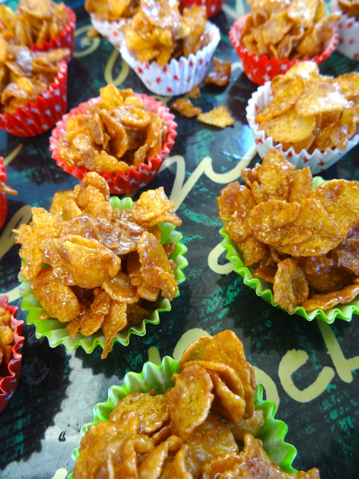 Katrin's Kitchen Diaries: Corn Flakes Crispy Cakes