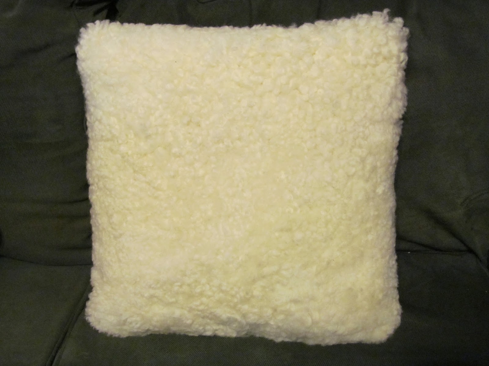 The Minister's Wife : Soft, Comfortable and A Luxurious Lambswool Pillow