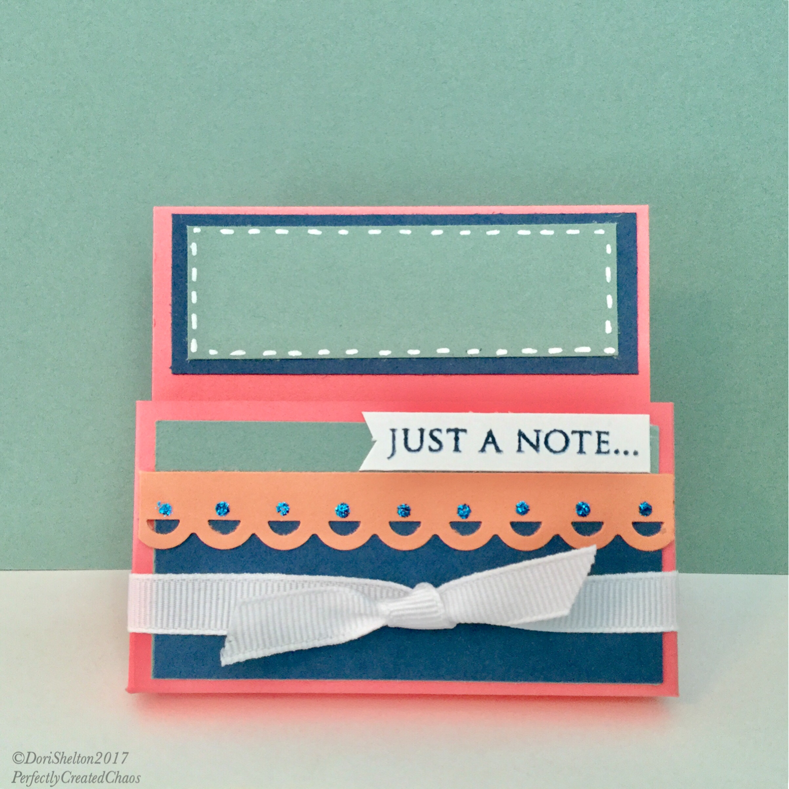 Perfectly Created Chaos!: Stand Up Post it Note Holder