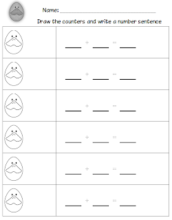 Classroom Freebies Too: Shake and Spill...Number Combinations