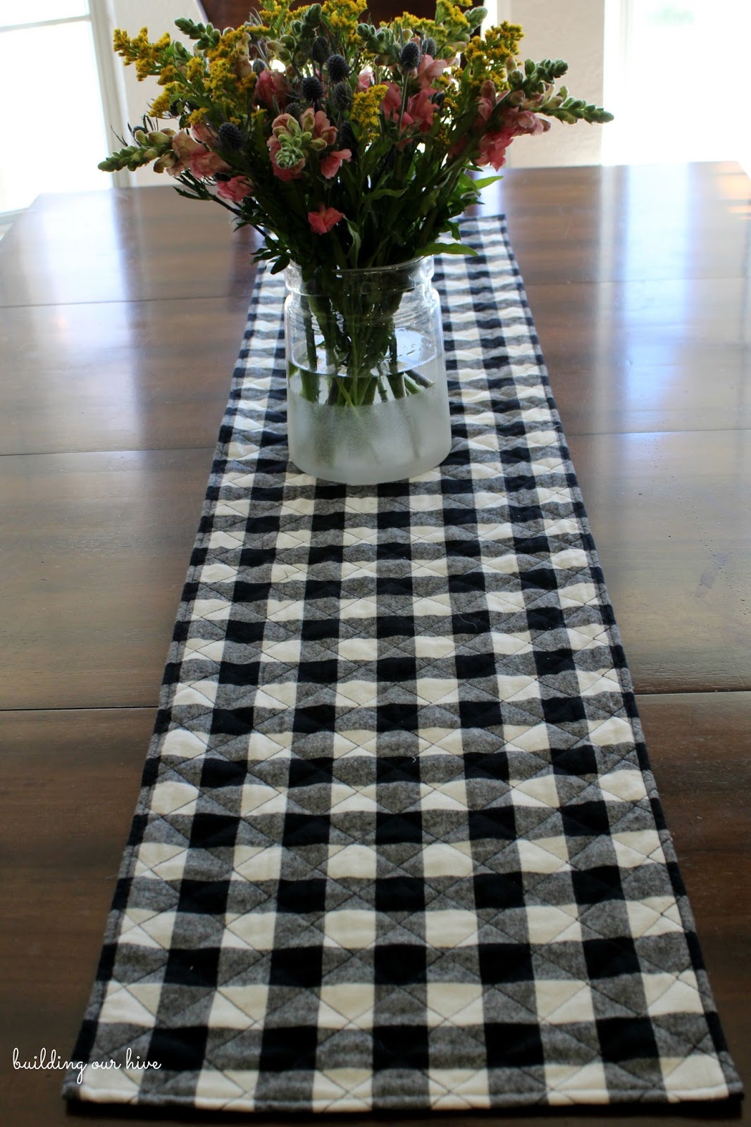 Easy Buffalo Check Table Runner