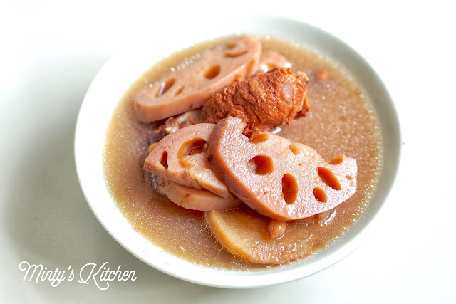 Minty's Kitchen: Lotus Root Soup