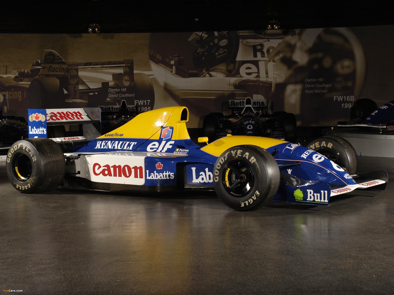Williams FW14/ FW14B - Williamspédia - GP Séries