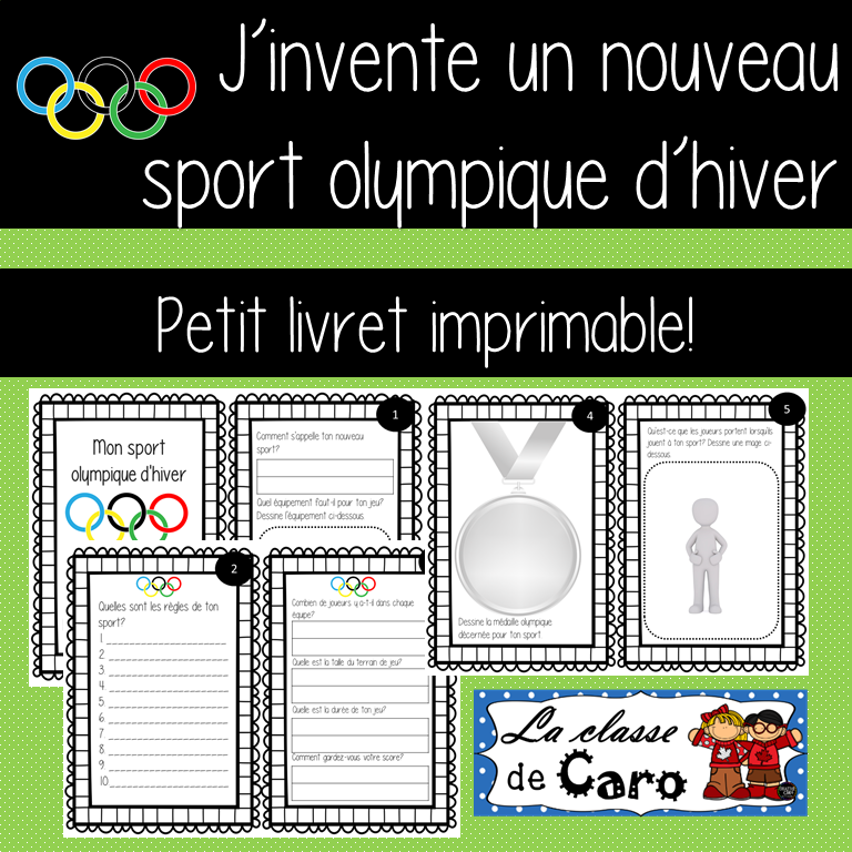 la classe de caro.: Les olympiques d'hiver