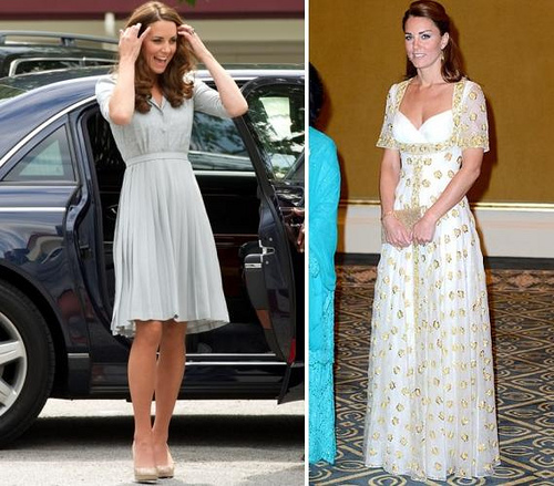 Dresses For Women: Kate Middleton Dress in Southeast Asia Tour