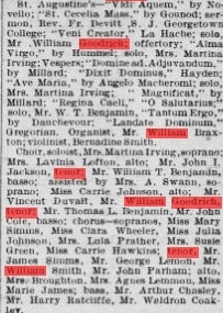 A Tale Of Two Tenors --Part one