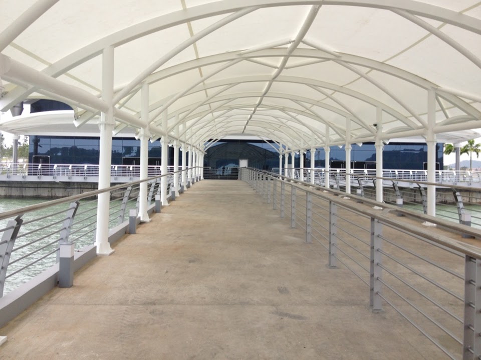 maqis_puteriharbour: First Operation Pelabuhan Feri Terminal Puteri Harbour