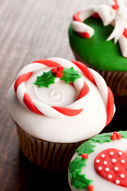 25 ιδέες για χριστουγεννιάτικα Cupcakes! - Νεράιδες και Δράκοι
