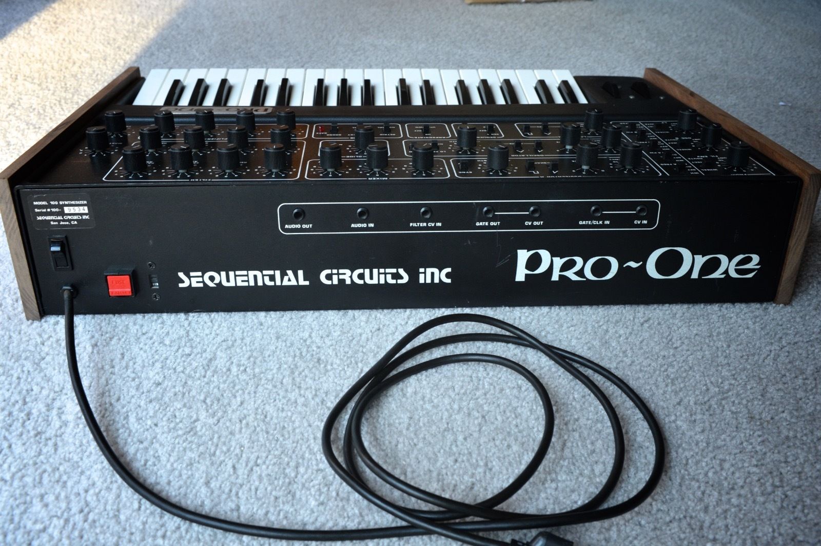 MATRIXSYNTH: Jr. High Sequential Circuits Pro One Keyboard Synthesizer ...