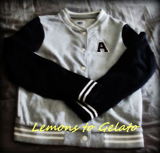 Lemons To Gelato: DIY Varsity Jacket