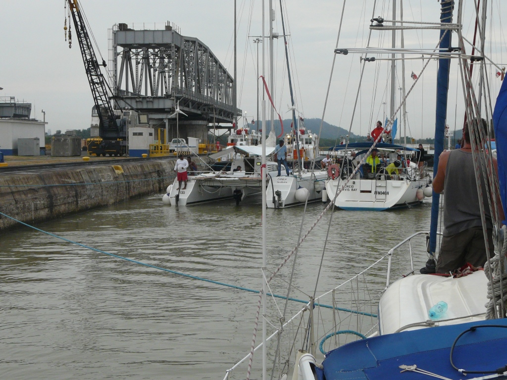 Sailing Round the World on Sal Darago: Panama Canal Transit