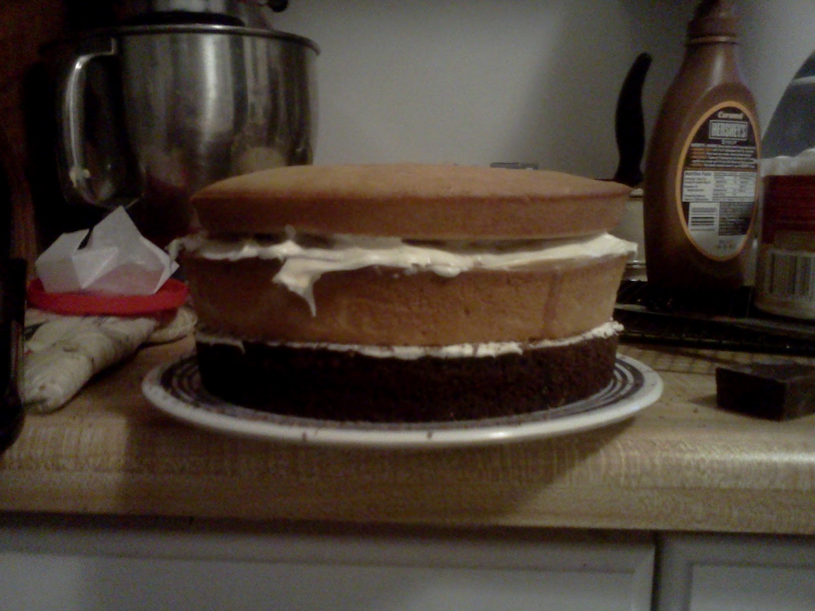 My Urban Wonderland: Breast cake around.