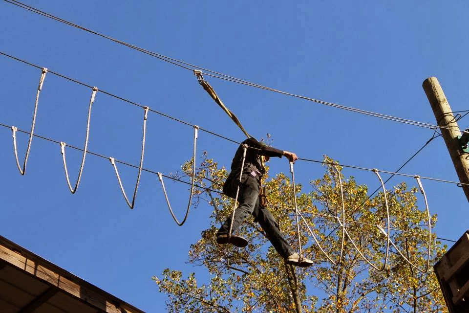 Outta the Way: Ziplining at Refreshing Canopy in Stevens, Pennsylvania