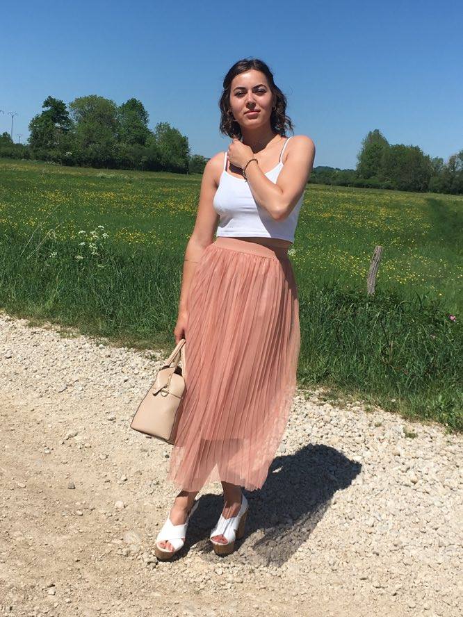 Une fille pas Parisienne: La jupe plissée