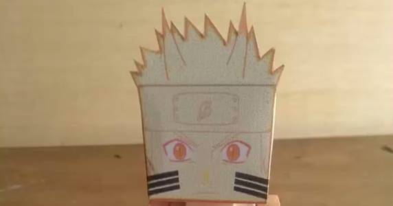 MARI BERKREASI: TUTORIAL MEMBUAT PAPERCRAFT UZUMAKI NARUTO