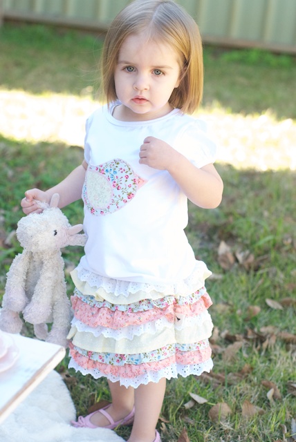 Skirt Tutorial – Little Girl Ruffle Skirt | The 36th AVENUE